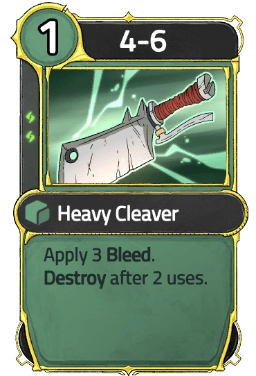 Heavy Cleaver - Griftlands Wiki