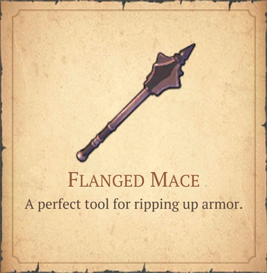 Flanged Mace | Grim Soul: Dark Fantasy Survival Wiki | Fandom
