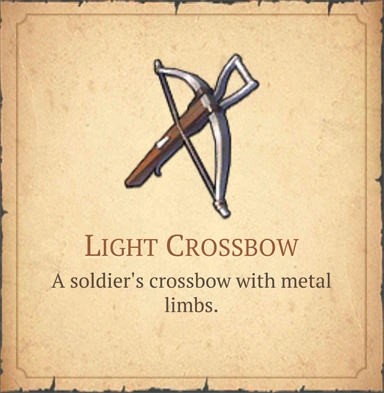 Light Crossbow | Grim Soul: Dark Fantasy Survival Wiki | Fandom