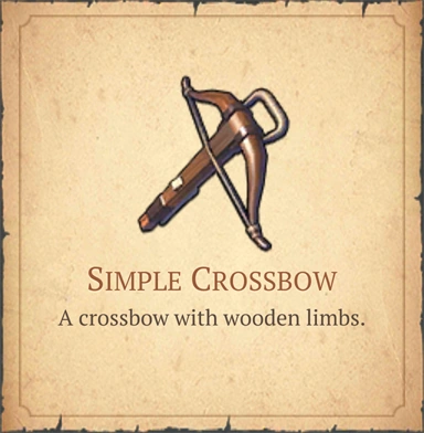 Simple Crossbow | Grim Soul: Dark Fantasy Survival Wiki | Fandom