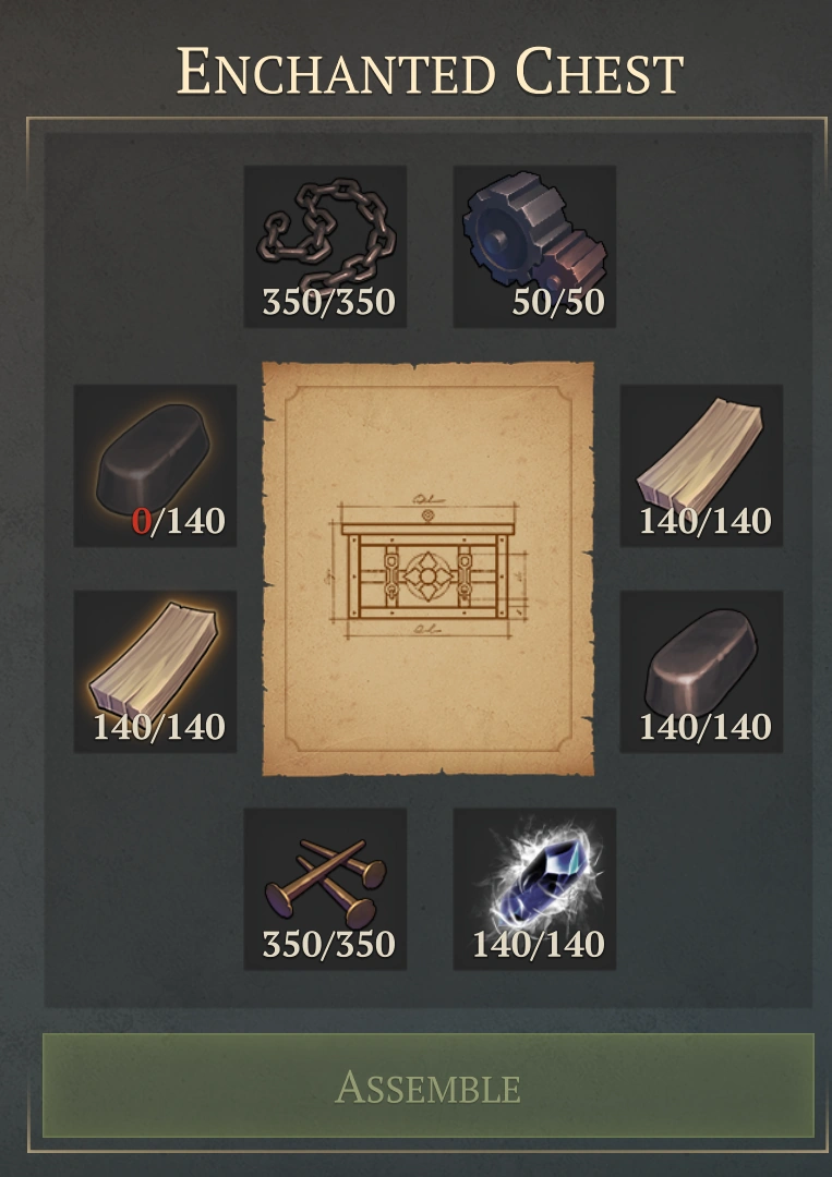 Enchanted Chest | Grim Soul: Dark Fantasy Survival Wiki | Fandom