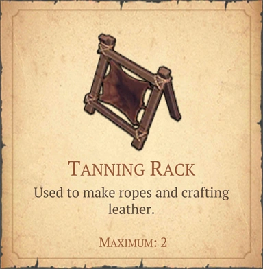Tanning Rack | Grim Soul: Dark Fantasy Survival Wiki | Fandom