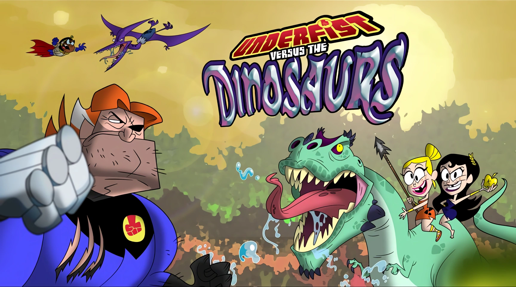 Underfist Versus the Dinosaurs | The Grim Adventures of Billy and Mandy ...