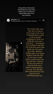 List of Songs | Grimes Wiki | Fandom