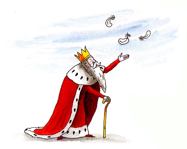 Die drei Federn (Thé Tjong-Khing) | Grimm-Bilder Wiki | Fandom