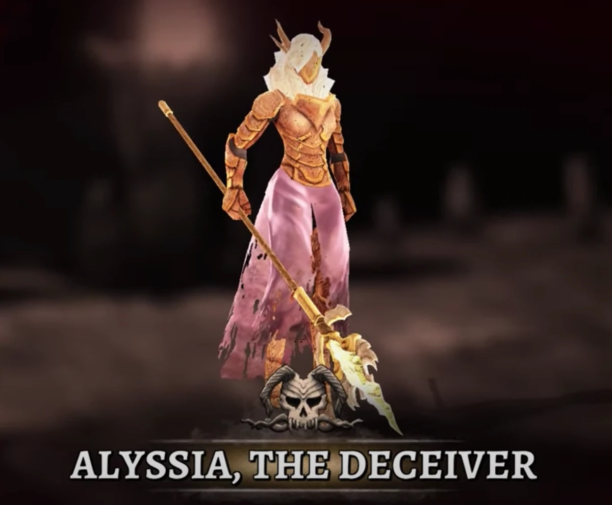 Alyssia The Deceiver (Final Boss) | Grimvalor Wiki | Fandom