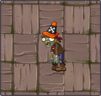 Conehead Zombie/Conehead Pirate | Grind Thousand Wiki | Fandom