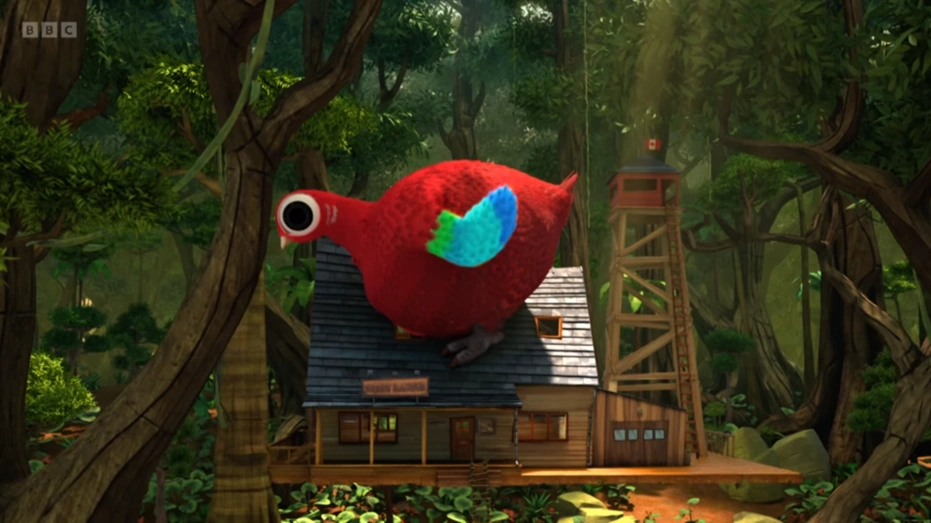 Big Red Parrot | Grizzy and The Lemmings Wiki | Fandom