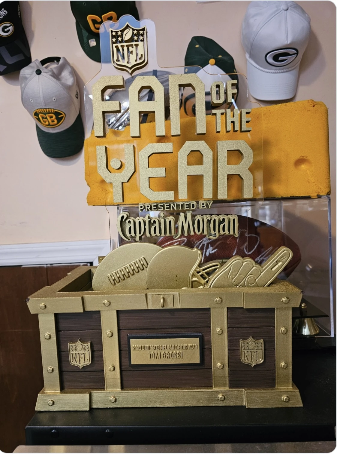 NFL Fan of the Year Trophy | Grossi Cinematic Universe Wiki | Fandom