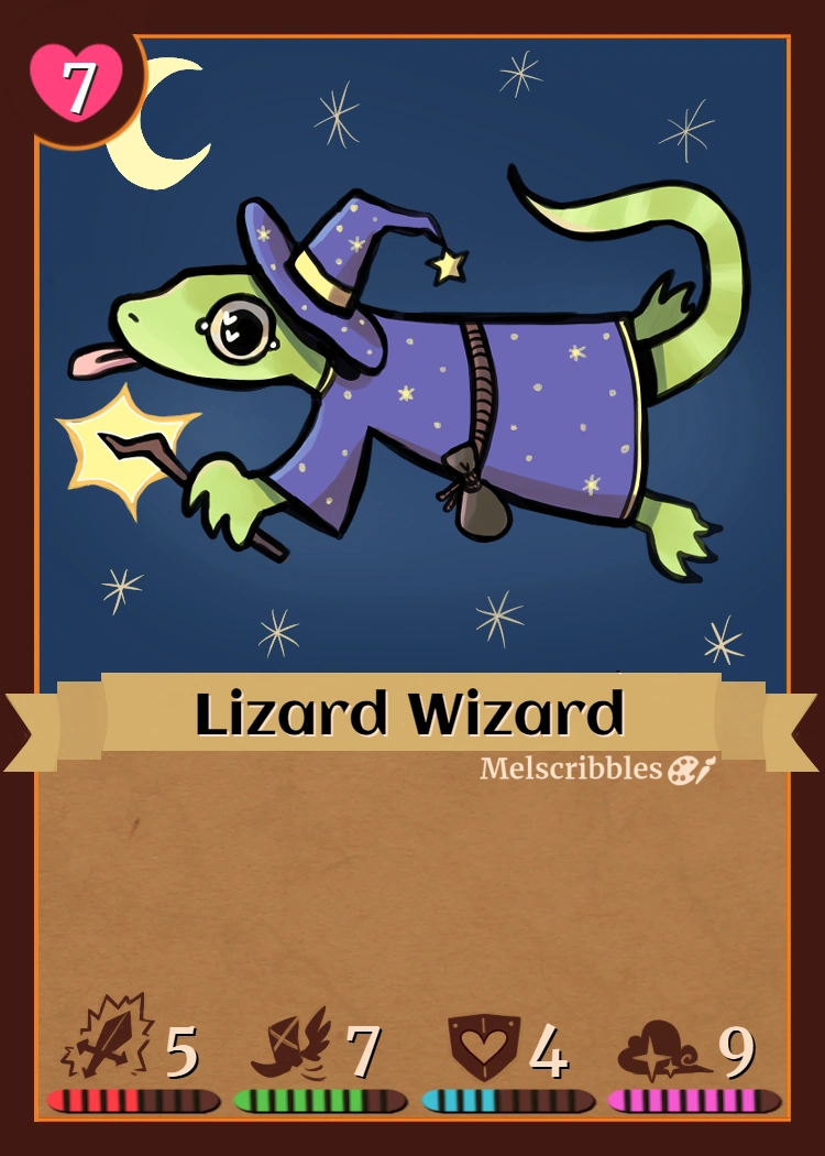 Lizard Wizard | Grotto Beasts Unofficial Wiki | Fandom