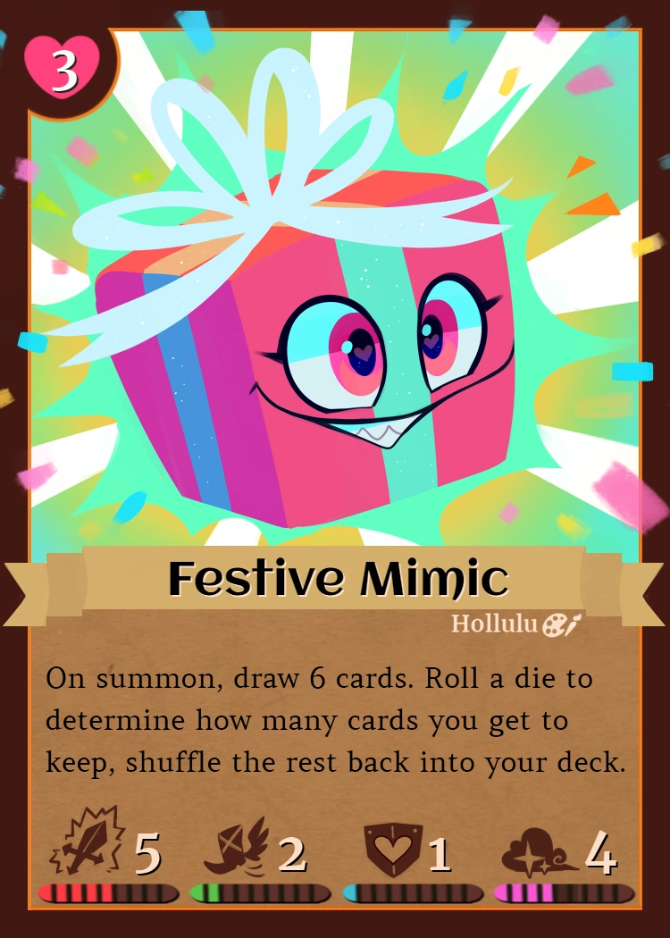 Festive Mimic | Grotto Beasts Unofficial Wiki | Fandom