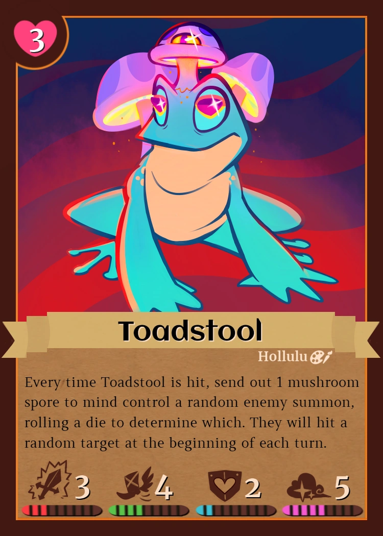 Toadstool | Grotto Beasts Unofficial Wiki | Fandom