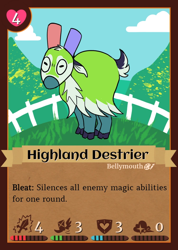 Highland Destrier | GrottoBeasts Wiki | Fandom