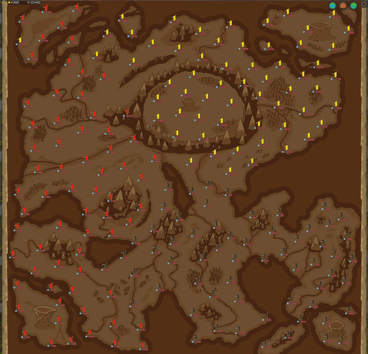 Hell colonies map | Grow Castle Wikia | Fandom