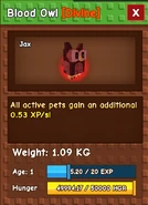 Blood Owl | Grow a Garden Wiki | Fandom