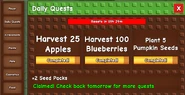 Daily Quests | Grow a Garden Wiki | Fandom