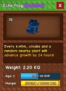 Echo Frog | Grow a Garden Wiki | Fandom