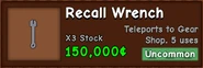 Recall Wrench | Grow a Garden Wiki | Fandom