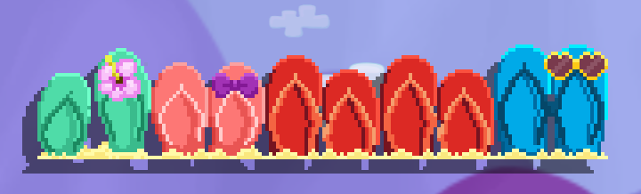 Slippers in Sand | Growtopia Wiki | Fandom