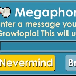 how to make megaphone in growtopia