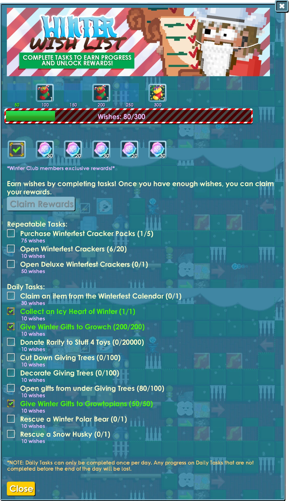 Winter Wish List | Growtopia Wikia | Fandom