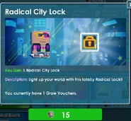 Radical City Lock | Growtopia Wiki | Fandom