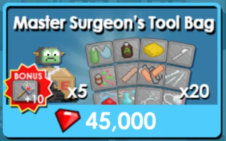 Master Surgeon's Tool Bag | Growtopia Wiki | Fandom
