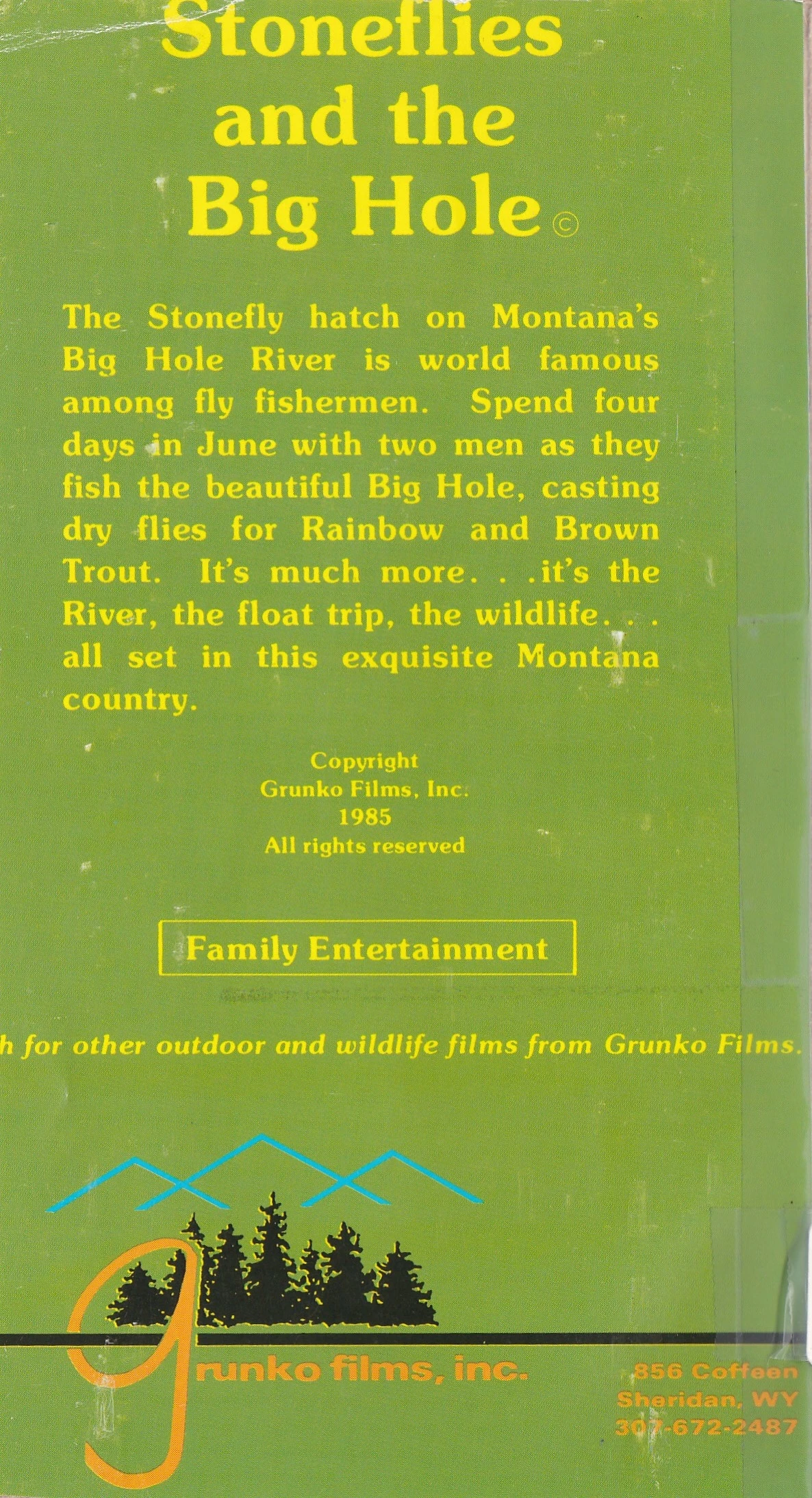 Stoneflies and the Big Hole | Grunko Films Wiki | Fandom