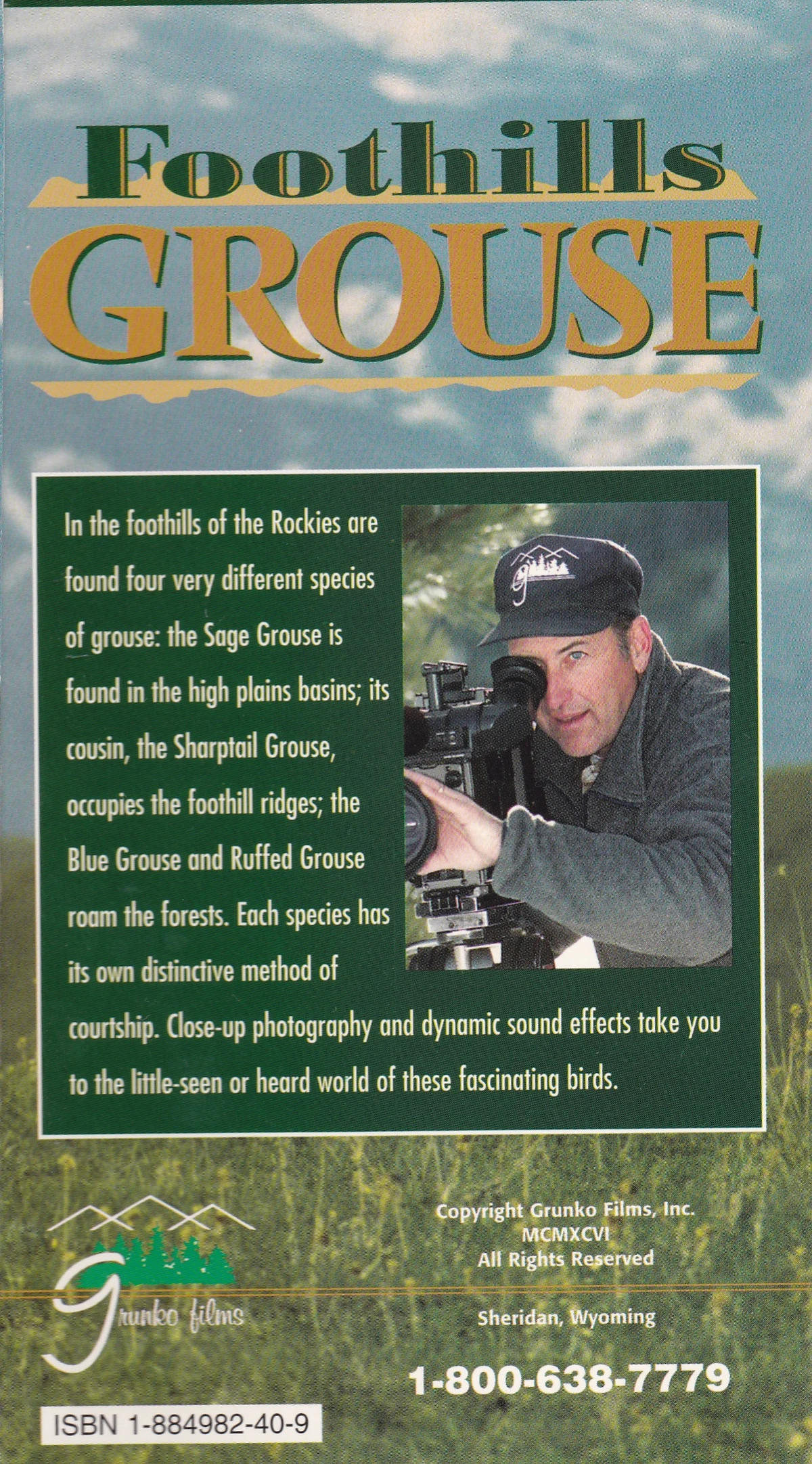 Foothills Grouse | Grunko Films Wiki | Fandom