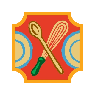 Dinner Party Badge | Girl Scouts Council's Own Awards Wikia | Fandom