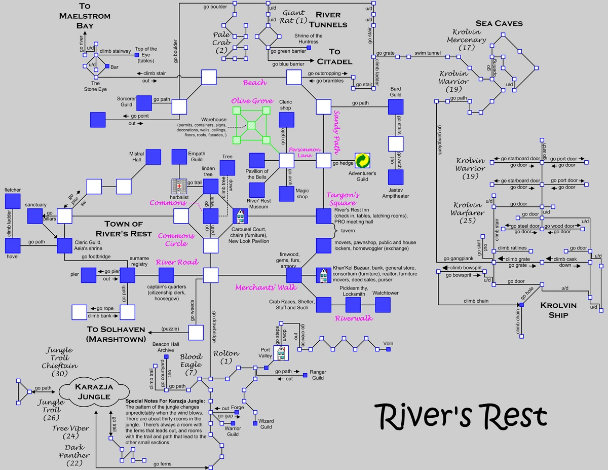 Maps of Elanthia/River's Rest | GSGuide Wiki | Fandom