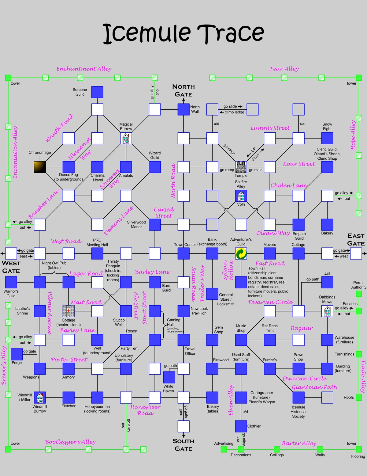 Maps of Elanthia/Icemule Trace | GSGuide Wiki | Fandom