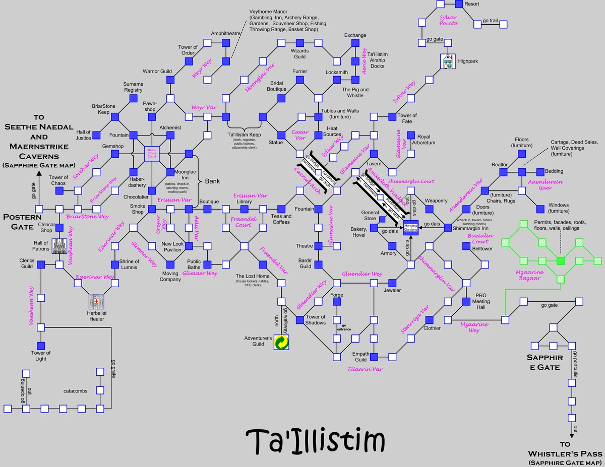 Maps of Elanthia/Ta'Illistim | GSGuide Wiki | Fandom