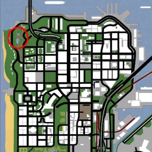 Gta San Andreas Ghost Town Map