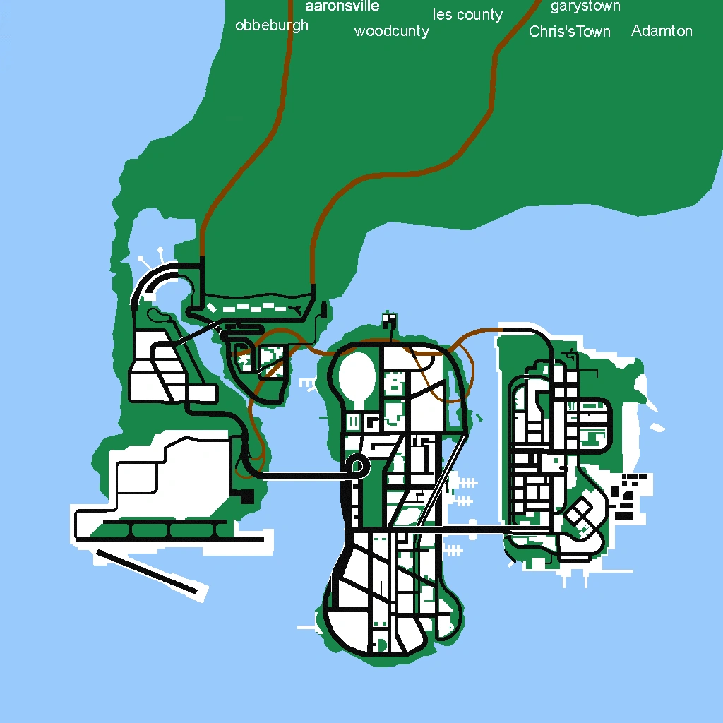 Gta 3 Map