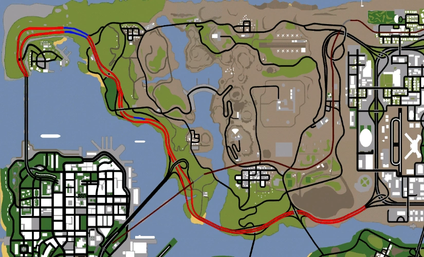 Motorway of Las Venturas | Grand Theft Auto San Andreas Wiki | Fandom