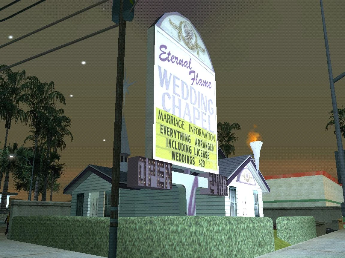 Eternal Flame Wedding Chapel | Grand Theft Auto Wiki (GTA Wiki) | Fandom
