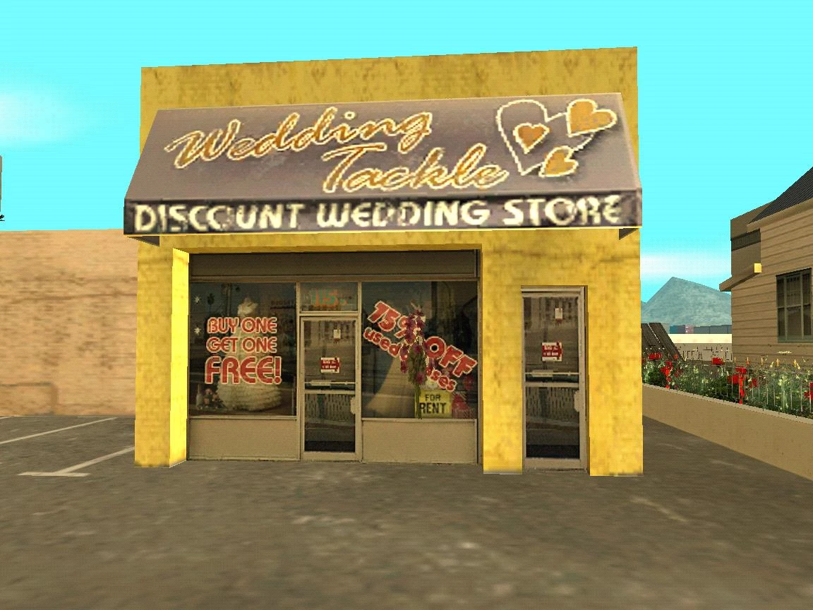 Wedding Tackle | Grand Theft Auto Wiki (GTA Wiki) | Fandom