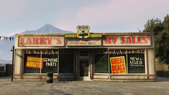 Larry's RV Sales | Grand Theft Wiki | Fandom