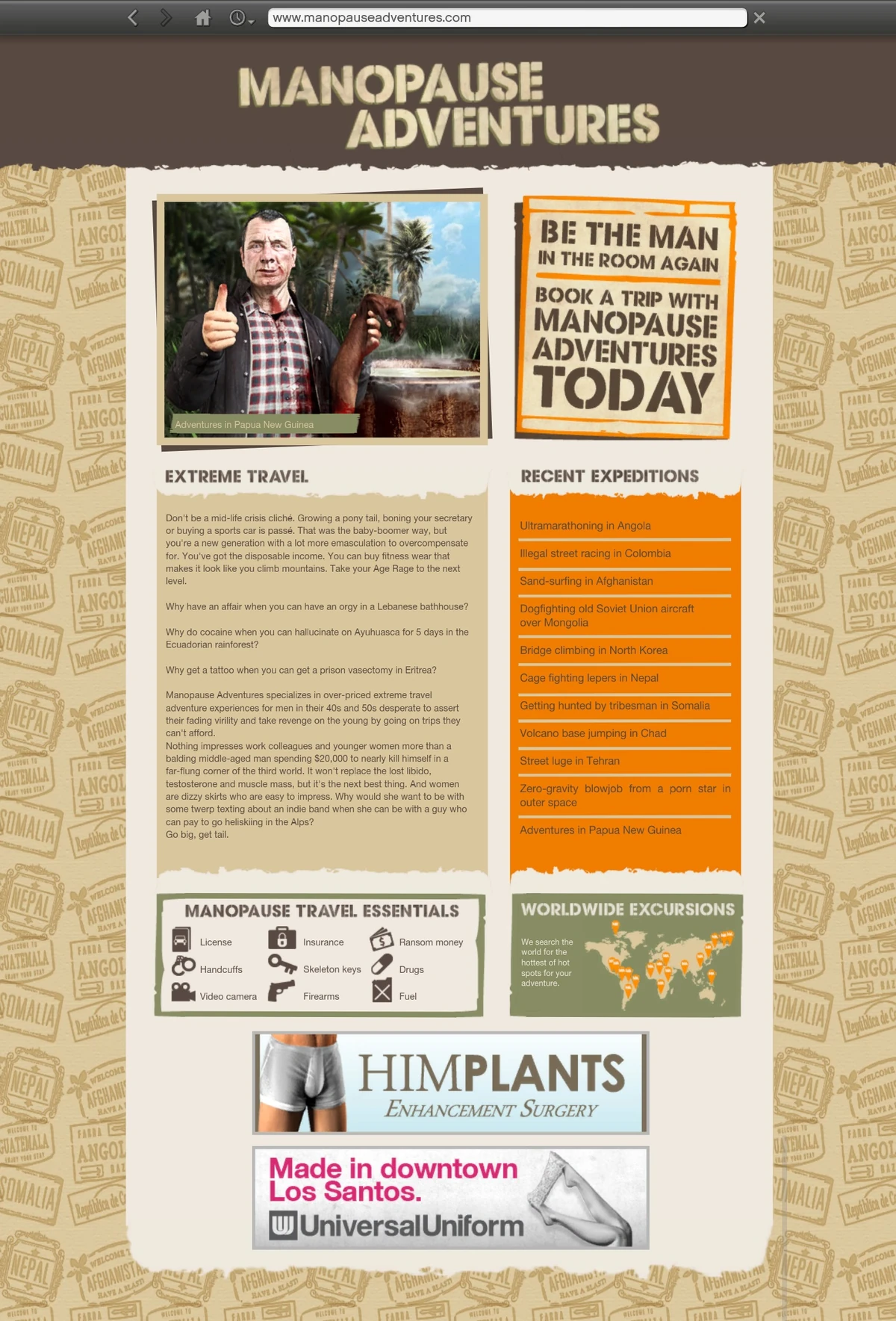 Manopauseadventures.com | Grand Theft Auto Wiki (GTA Wiki) | Fandom