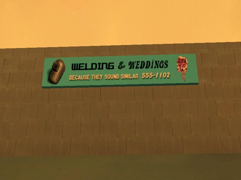 Welding & Weddings | Grand Theft Auto Wiki (GTA Wiki) | Fandom