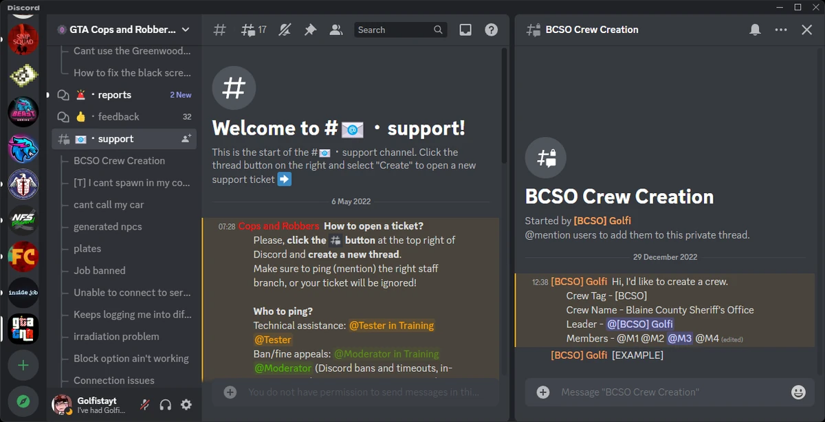 Crews - How to Create a Crew? | GTA Cops and Robbers Wiki | Fandom