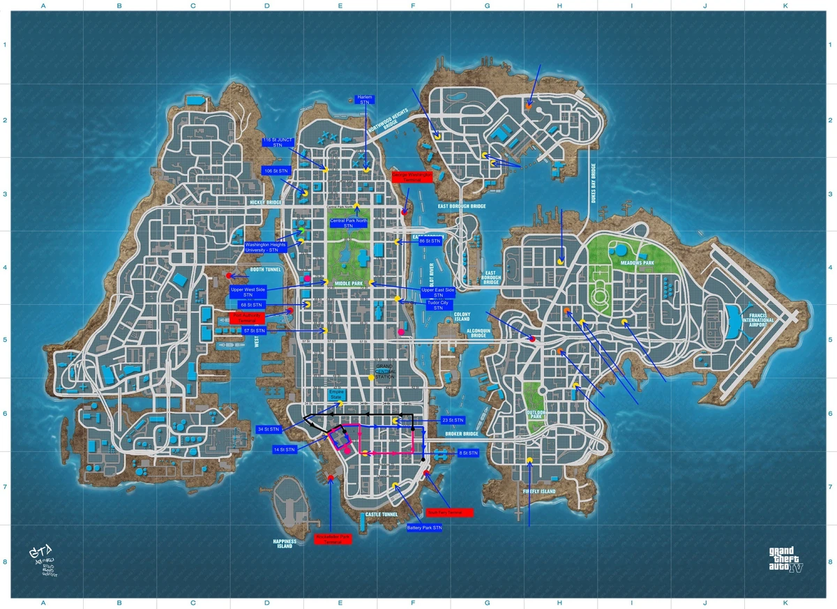 M14/M23 map | GTA Transit Wiki | Fandom