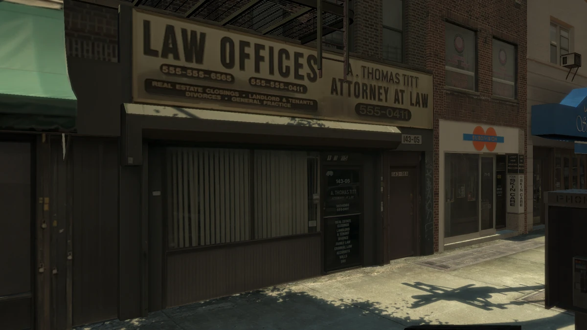 A. Thomas Titt Attorney at Law | GTA Wiki | Fandom