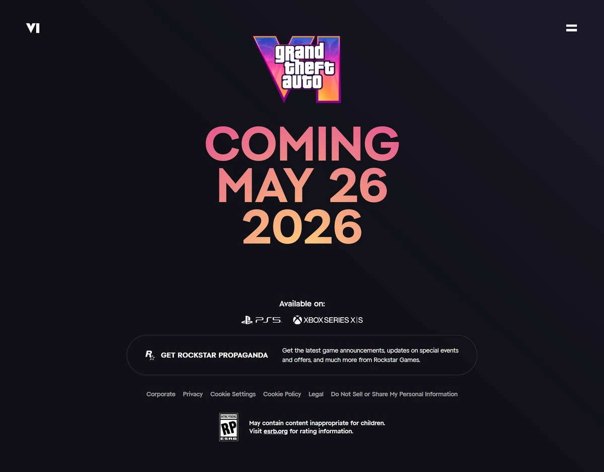 Grand Theft Auto VI Website | GTA Wiki | Fandom