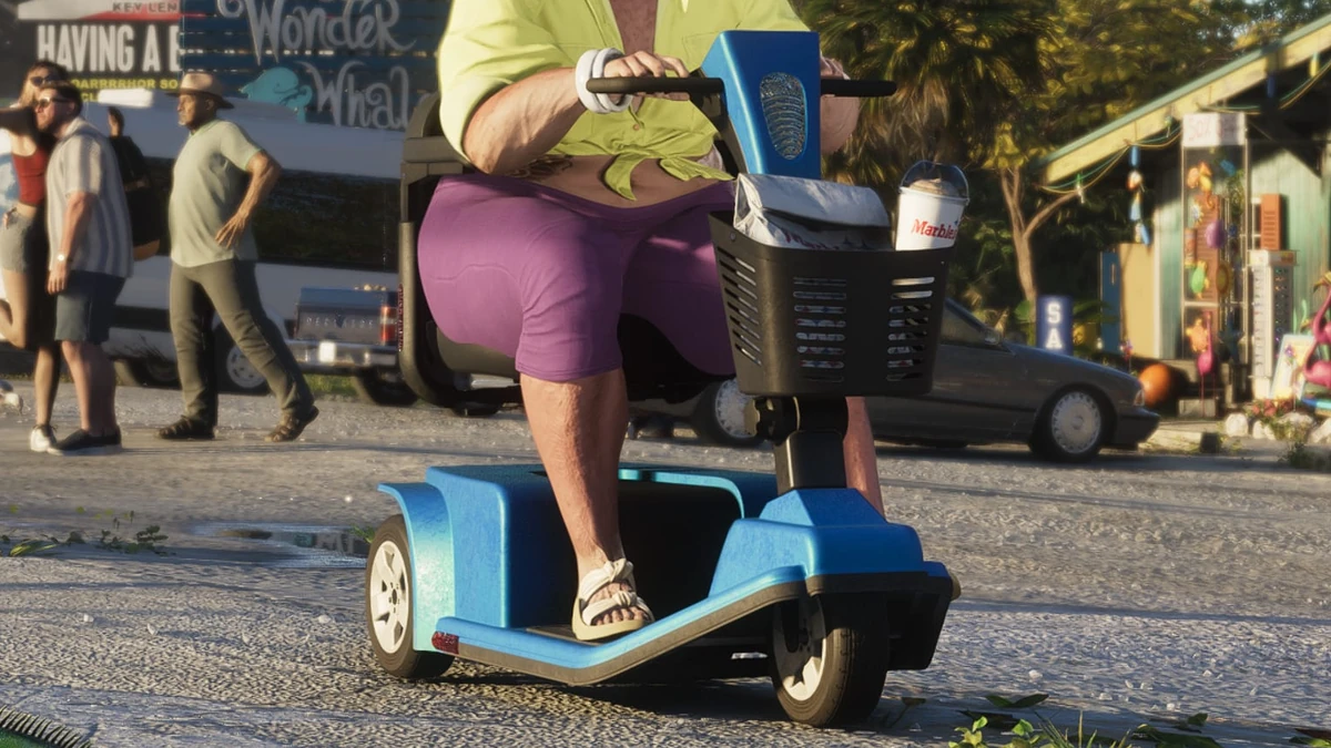 Unnamed GTA VI mobility scooter | GTA Wiki | Fandom