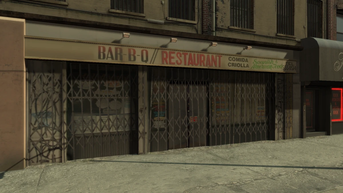 Bar-B-Q Restaurant | GTA Wiki | Fandom