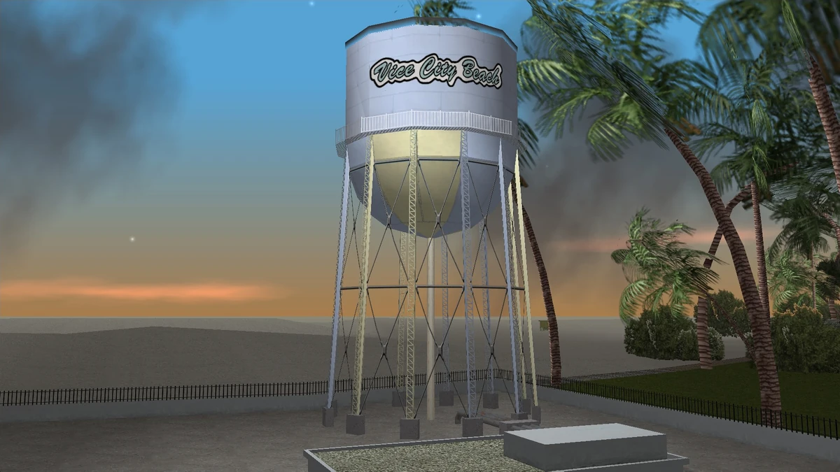 Vice City Beach Water Tower | GTA Wiki | Fandom