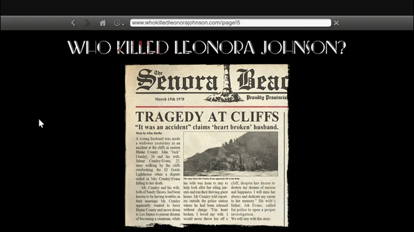 WhokilledLeonoraJohnson.com | GTA Wiki | Fandom