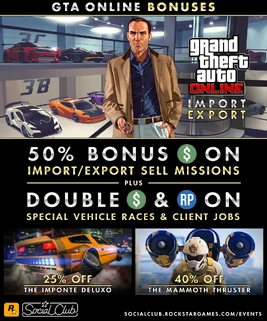 GTA Online Bonuses | GTA Wiki | Fandom